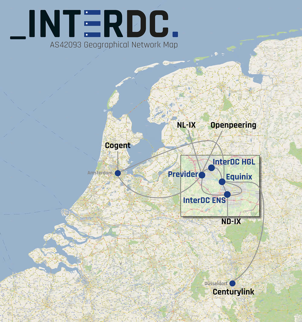 Connectiviteit - InterDC Datacenters